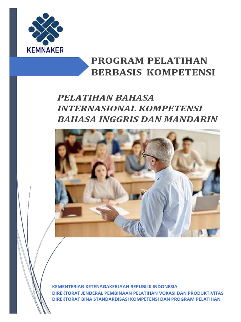 Program Pelatihan Berbasis Kompetensi - 16.12.2024 | PDF