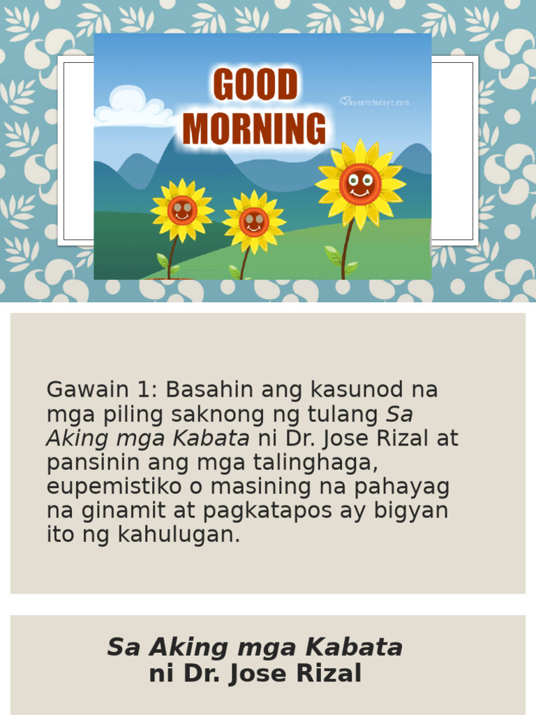 Filipino PPT Module 2 | PDF