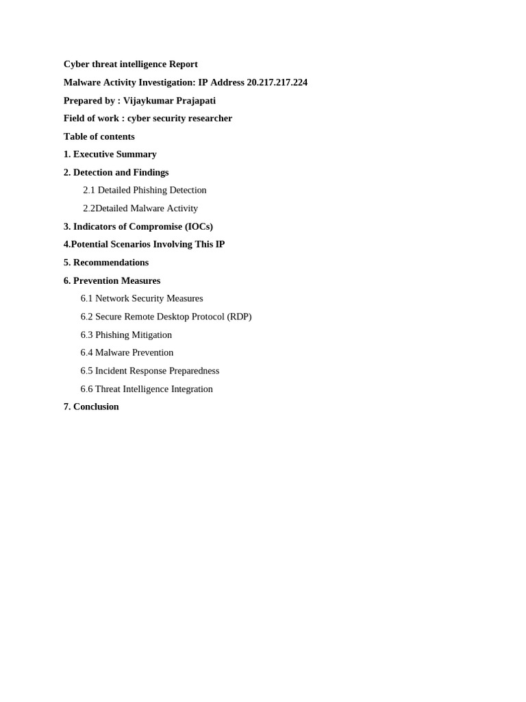 Cyber Threat Intelligence Report | PDF | Phishing | Malware