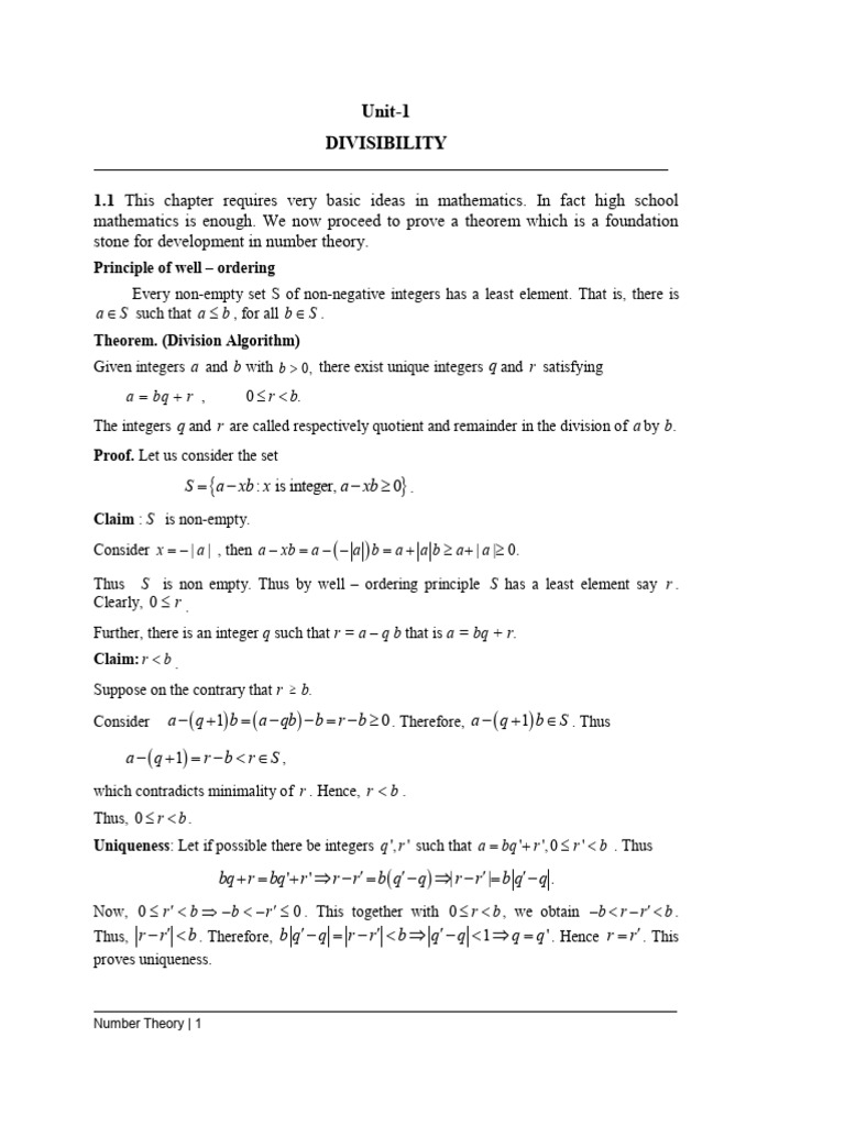 NT Note | PDF | Prime Number | Numbers