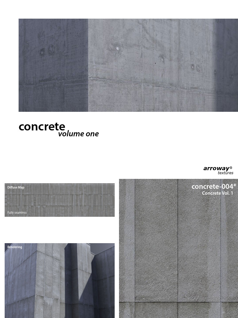 Arroway Textures Texture Guide Concrete 1 | PDF | Technical Drawing | Digital Signal Processing