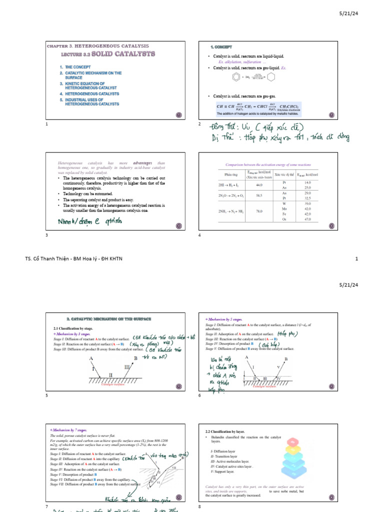 Heterogeneous Catalysis Guide | PDF | Catalysis | Heterogeneous Catalysis