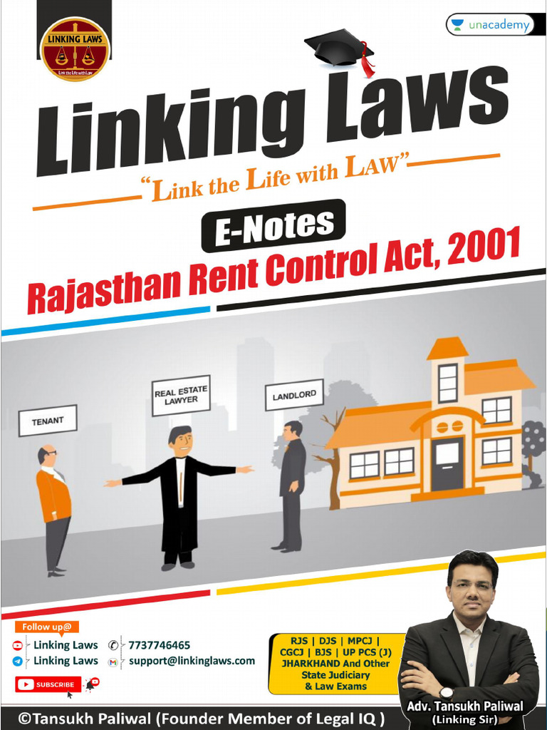 Rent Control Act 2001 | PDF | Leasehold Estate | Eviction