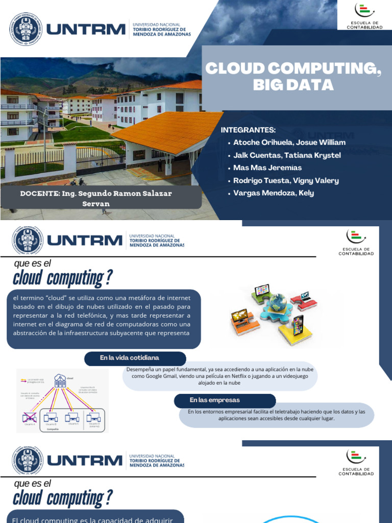 Introducción al Cloud Computing | PDF | Computación en la nube | Software como servicio