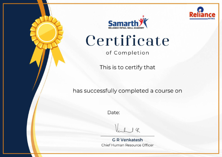 Cpl Certificate | PDF