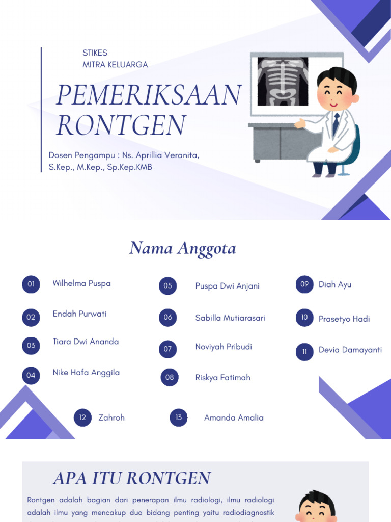 PEMERIKSAAN RONTGEN | PDF