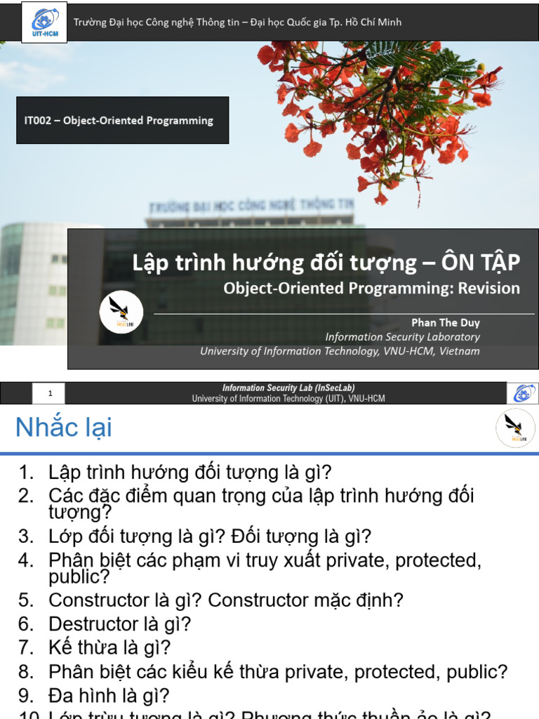 Tongket - Lectures-Inseclab - ontap-OOP-v1.1 | PDF