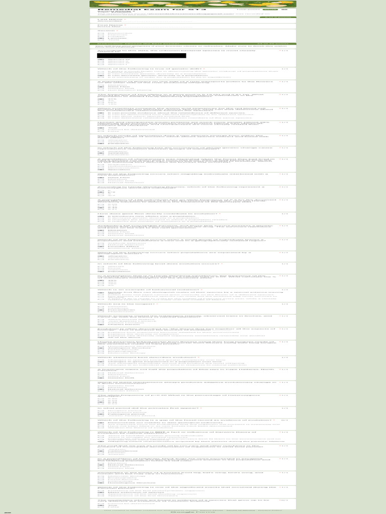 Remedial-Exam-for-ST3 | PDF | Evolution | Natural Selection
