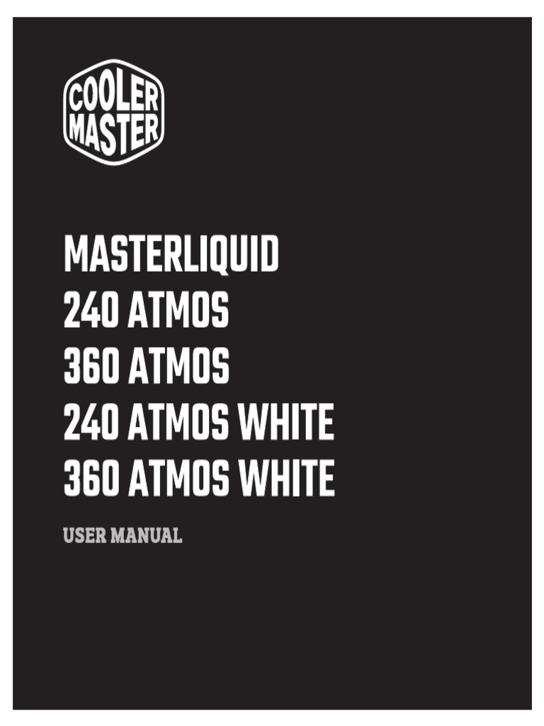 Manual - MasterLiquid Atmos | PDF