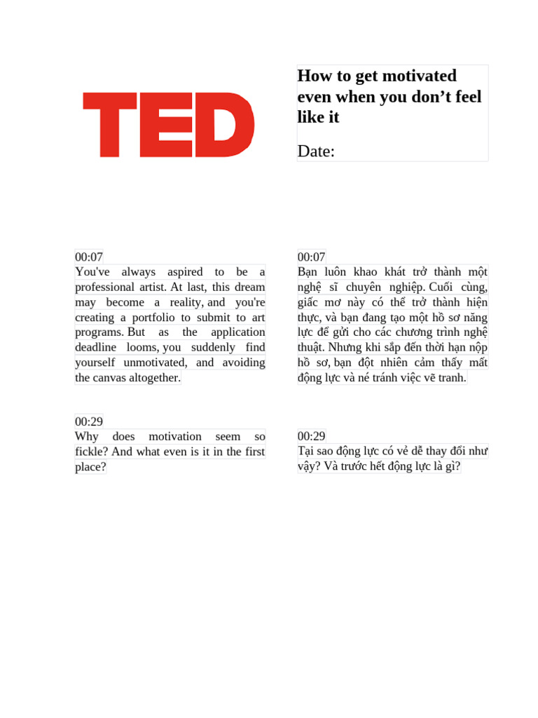 How To Get Motivated Even When You Don't | PDF