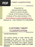 Customs Regimes and Procedures Overview | PDF | Customs | Warehouse