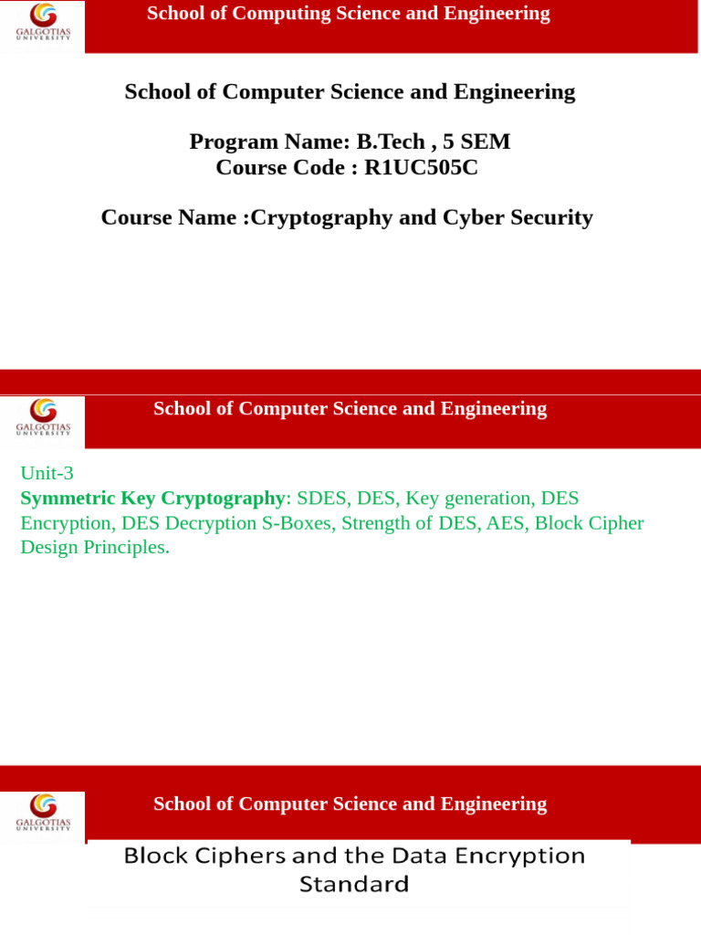 Unit-3-Cryptography and Cyber | PDF