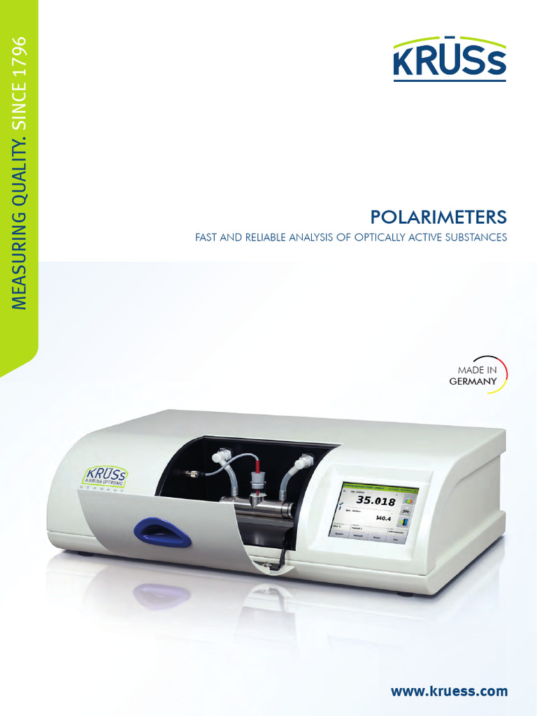 Precision Polarimeters for Industry | PDF