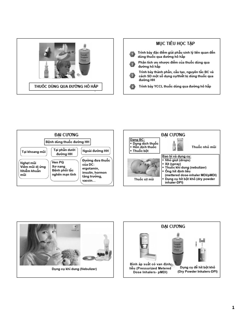 Thuoc Dung Qua Duong Ho Hap 2024 | PDF