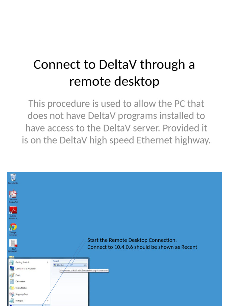 Remote Access to DeltaV Guide | PDF