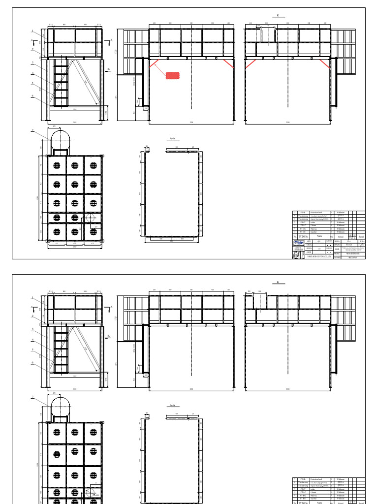Walkway GA Drawing | PDF