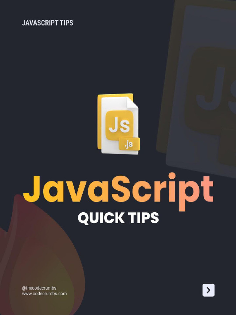 JavaScript Quick Tips | PDF JavaScript Quick Tips | PDF