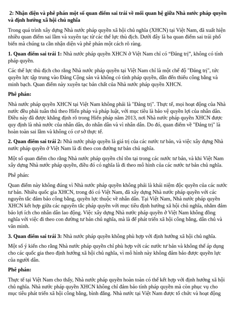 p2 thuyết trình cnxh | PDF