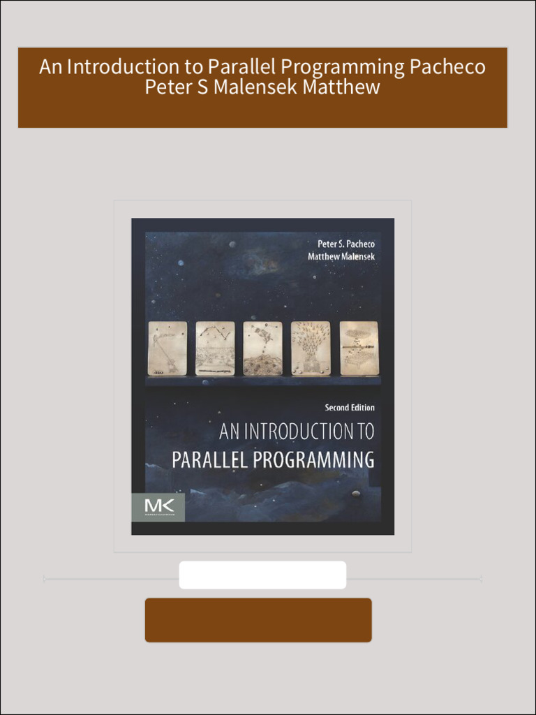 Instant Download An Introduction to Parallel Programming Pacheco Peter ... Instant Download An Introduction to Parallel Programming Pacheco Peter ...