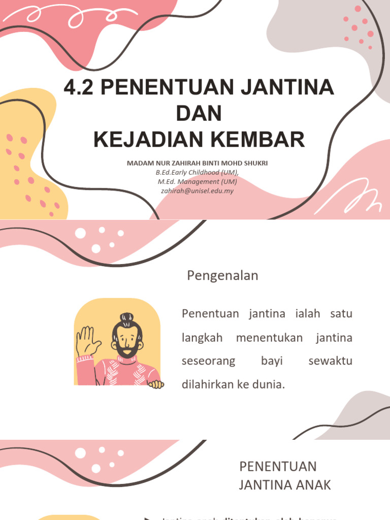 4.2 Penentuan Jantina Dan Kejadian Kembar | PDF