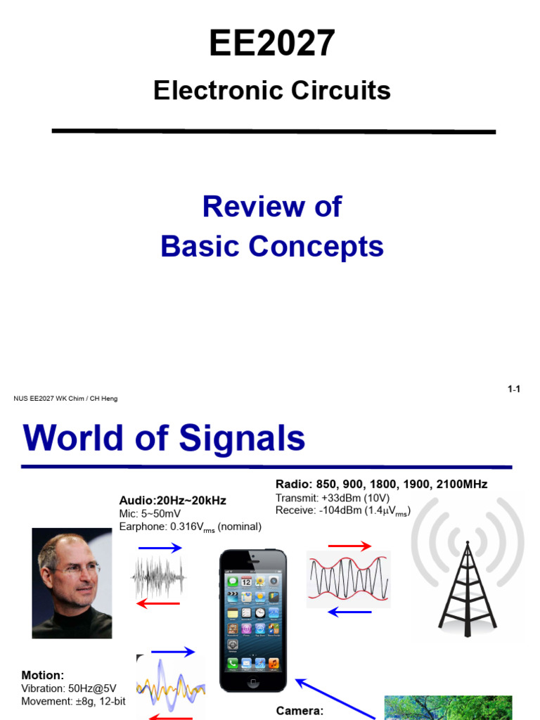 Ee2027 Electronic Circuits Guide Pdf Capacitor Inductor