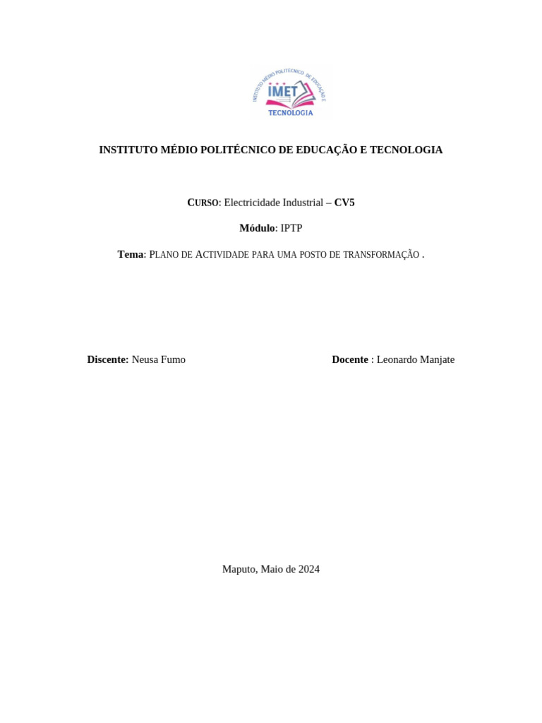 Cópia de Projecto Integrado CV4 | PDF