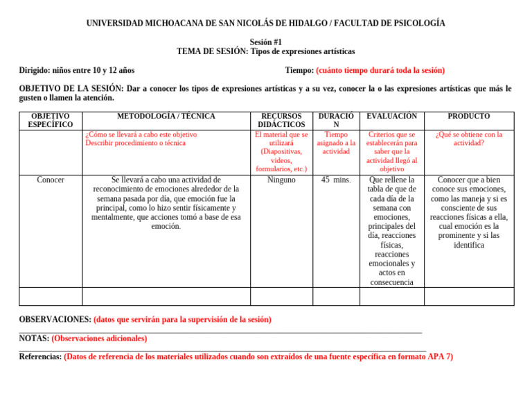 Formato Carta - Descriptiva-Peraj 1402 | PDF | Las emociones | Sicología