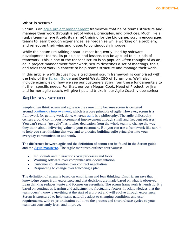 Agile PO | PDF | Scrum (Software Development) | Agile Software Development