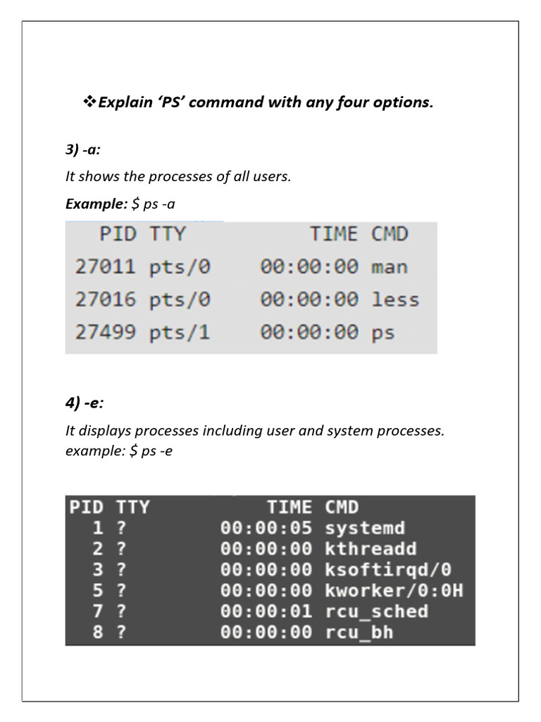 4 Marks Questions With Answer OSY Msbte 22516 | PDF