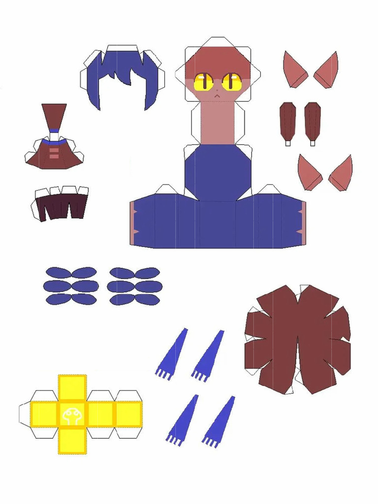 Niko Free Papercraft 7 CM | PDF