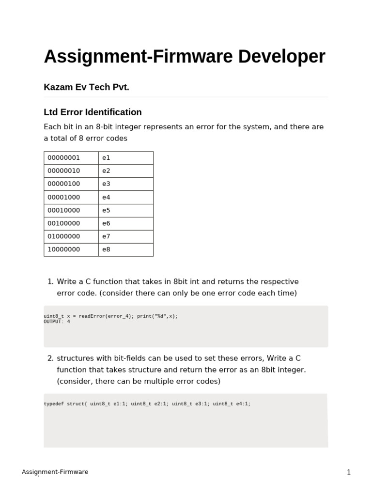 Assignment-Firmware_Developer-1 (1) | PDF