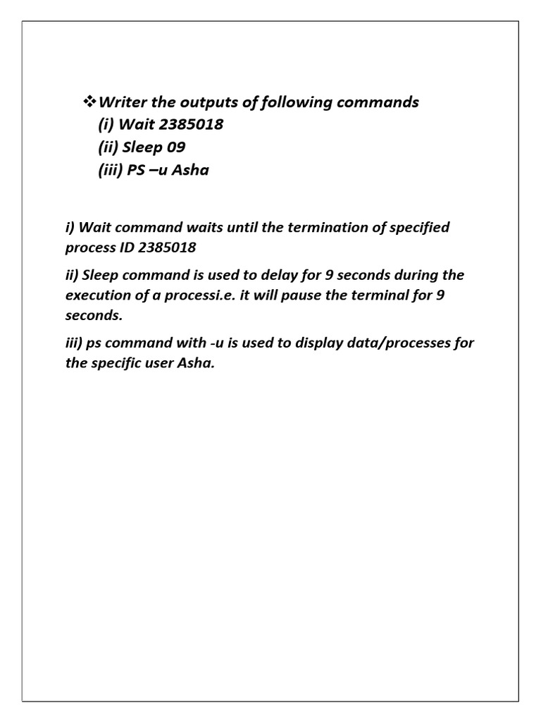 Most Important Questios With Answer For Question Number 5th and 6th For OSY 22516 | PDF ...