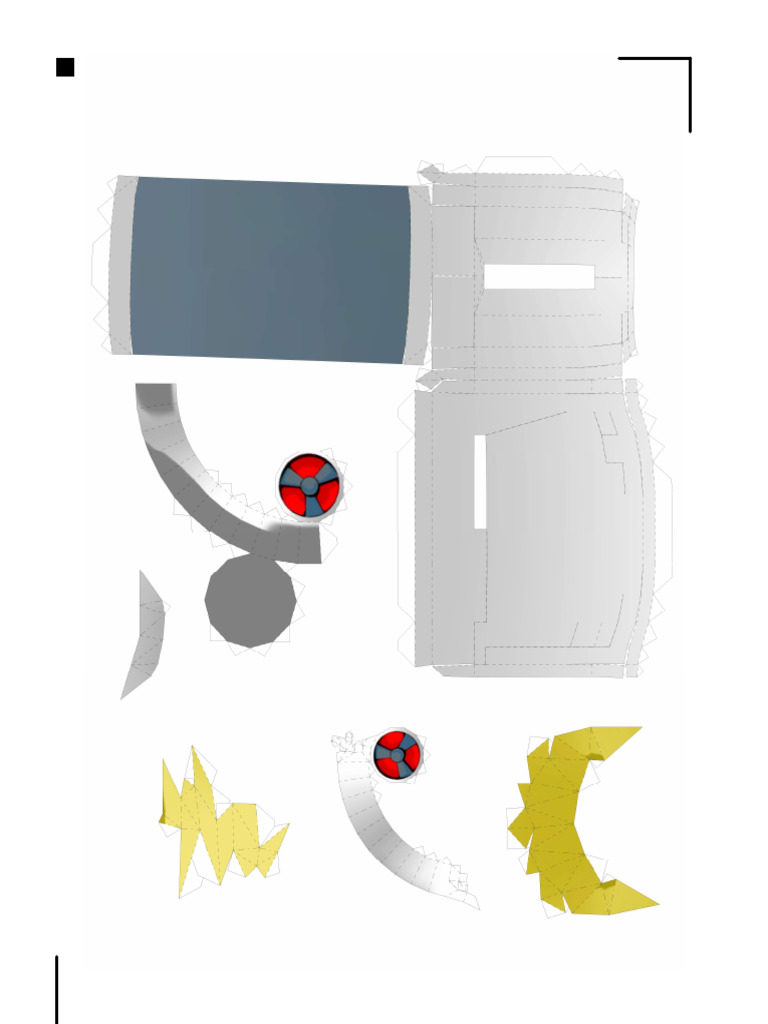 Aigis Toaster Papercraft | PDF