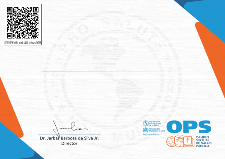 Certificado PAP Emergencias OPS | PDF