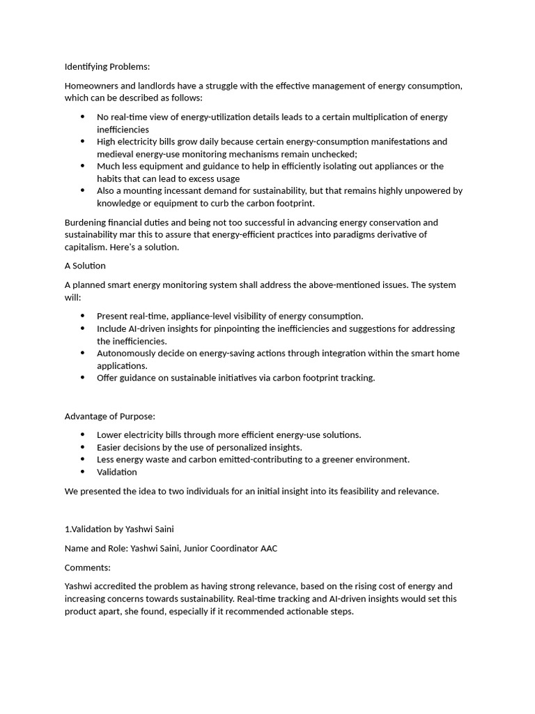 Identifying Problems | PDF | Energy Conservation | Efficient Energy Use Identifying Problems | PDF | Energy Conservation | Efficient Energy Use