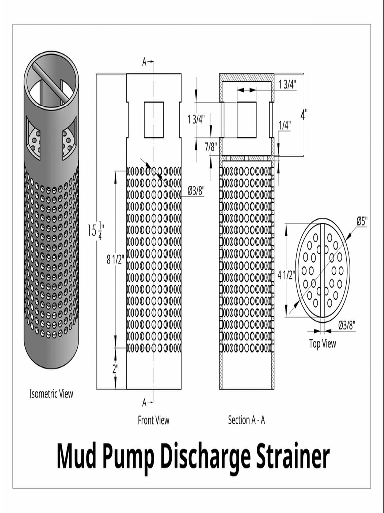 Discharge strainer | PDF