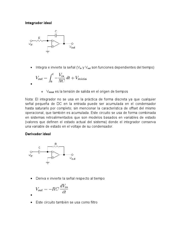 Integrador Ideal | PDF