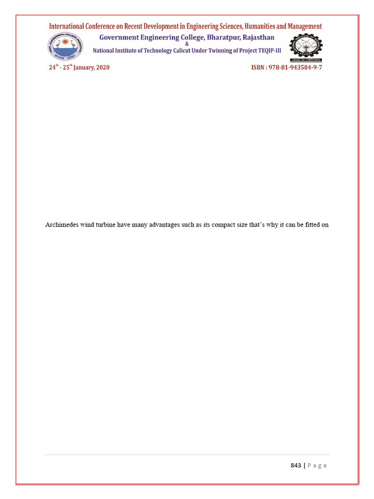 theoretical calc paper | PDF | Turbine | Wind Turbine
