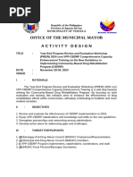 DM On CBDRP Guidelines v.2 | PDF | Substance Abuse | Substance Dependence