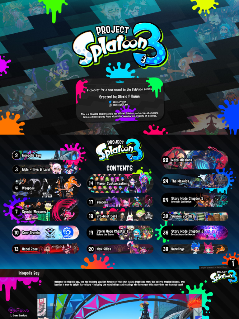 Project Splatoon 3 | PDF