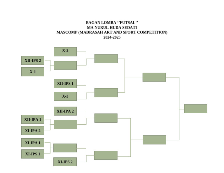 Bagan Lomba Futsal | PDF