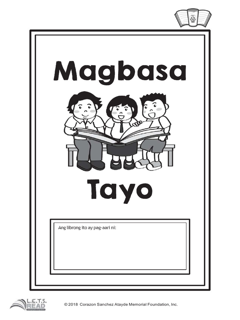Bear Brand-Magbasa Tayo Workbook | PDF
