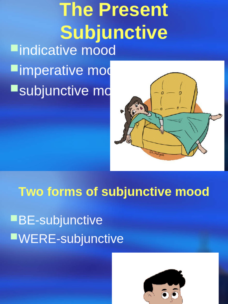 Subjunctive-mood | PDF | Verb | Semantic Units