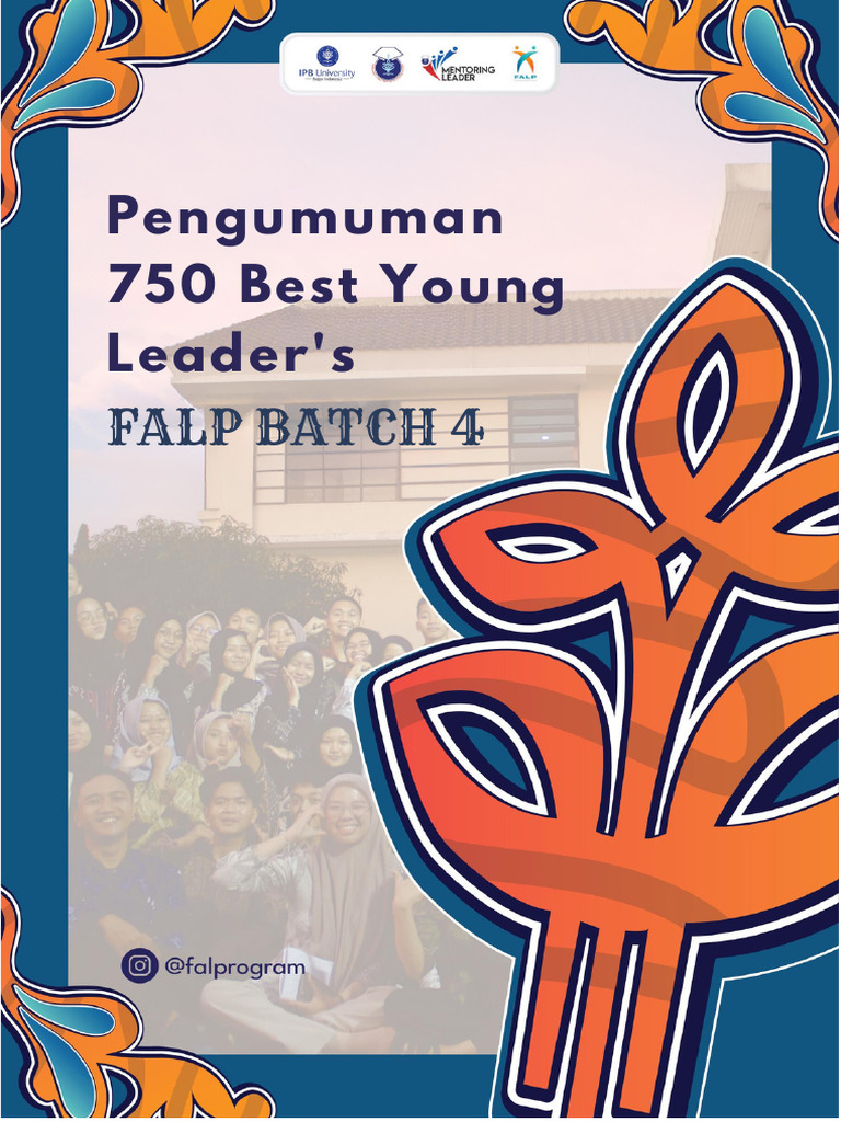 Pengumuman 750 Best Young Leader's Falp Batch 4 | PDF