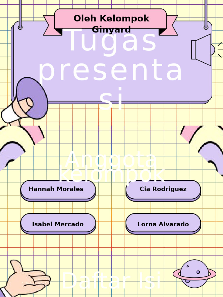 Pink Dan Ungu Pastel Penuh Warna Tugas Presentasi | PDF