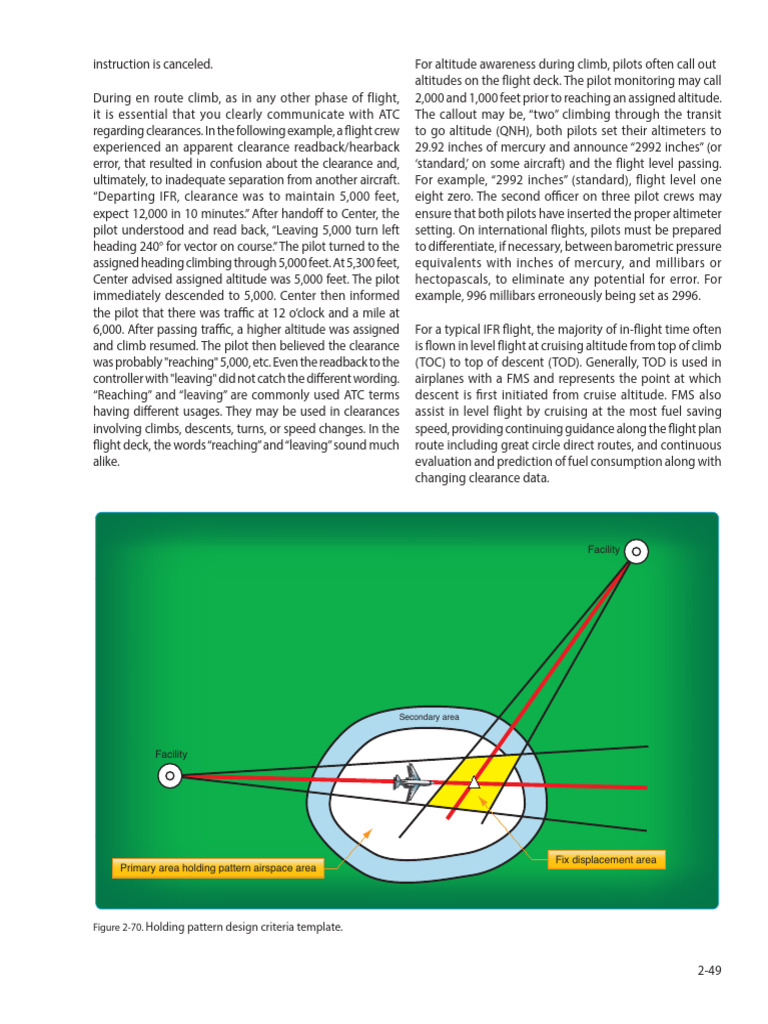 ATC Holding Instructions and Procedures | PDF | Instrument Flight Rules ...