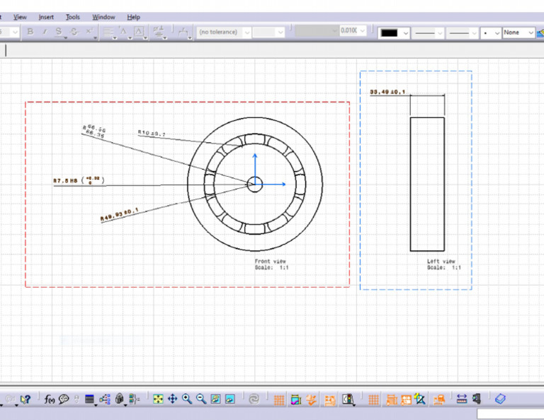Bearing Partdrawing Final | PDF