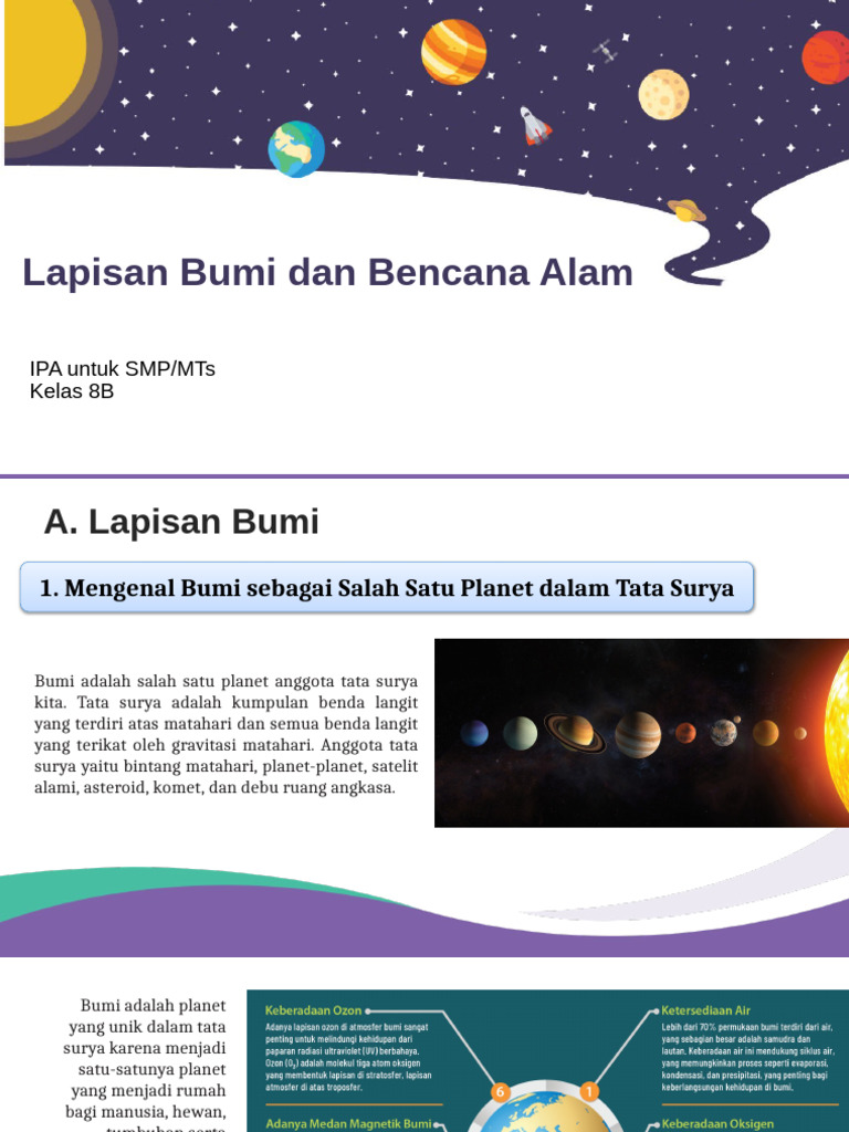 Lapisan Bumi dan Mitigasi Bencana Alam | PDF