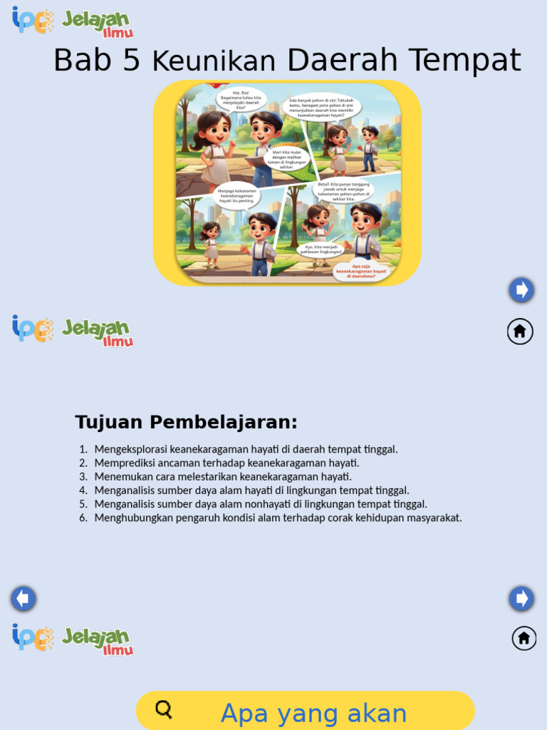 Bab 5 PPT Keunikan Daerah Tempat Tinggalku Kelas Iv | PDF