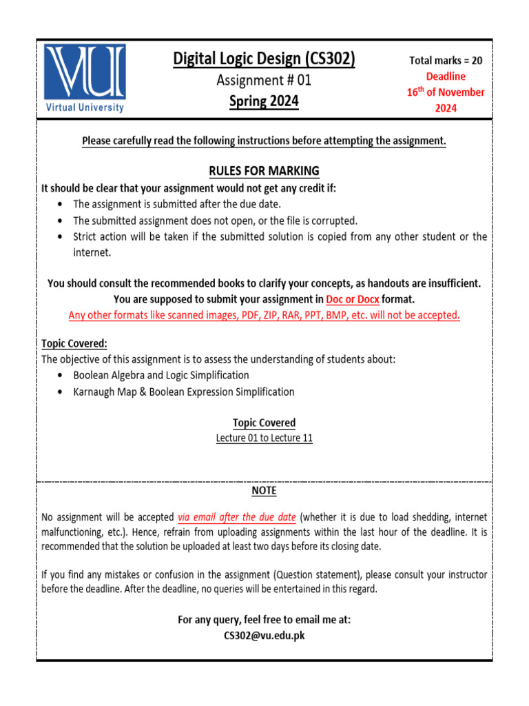 Fall 2024_CS302_1 | PDF | Mathematical Logic | Mathematics